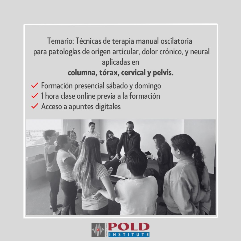 Método Pold (Curso B). Técnicas articulares en columna, pelvis y tórax ...