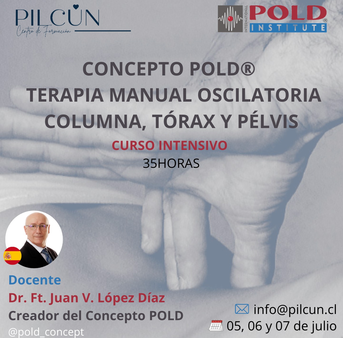 Método POLD en columna, tórax y pelvis intensivo. (Módulos A+B) CHILE ...